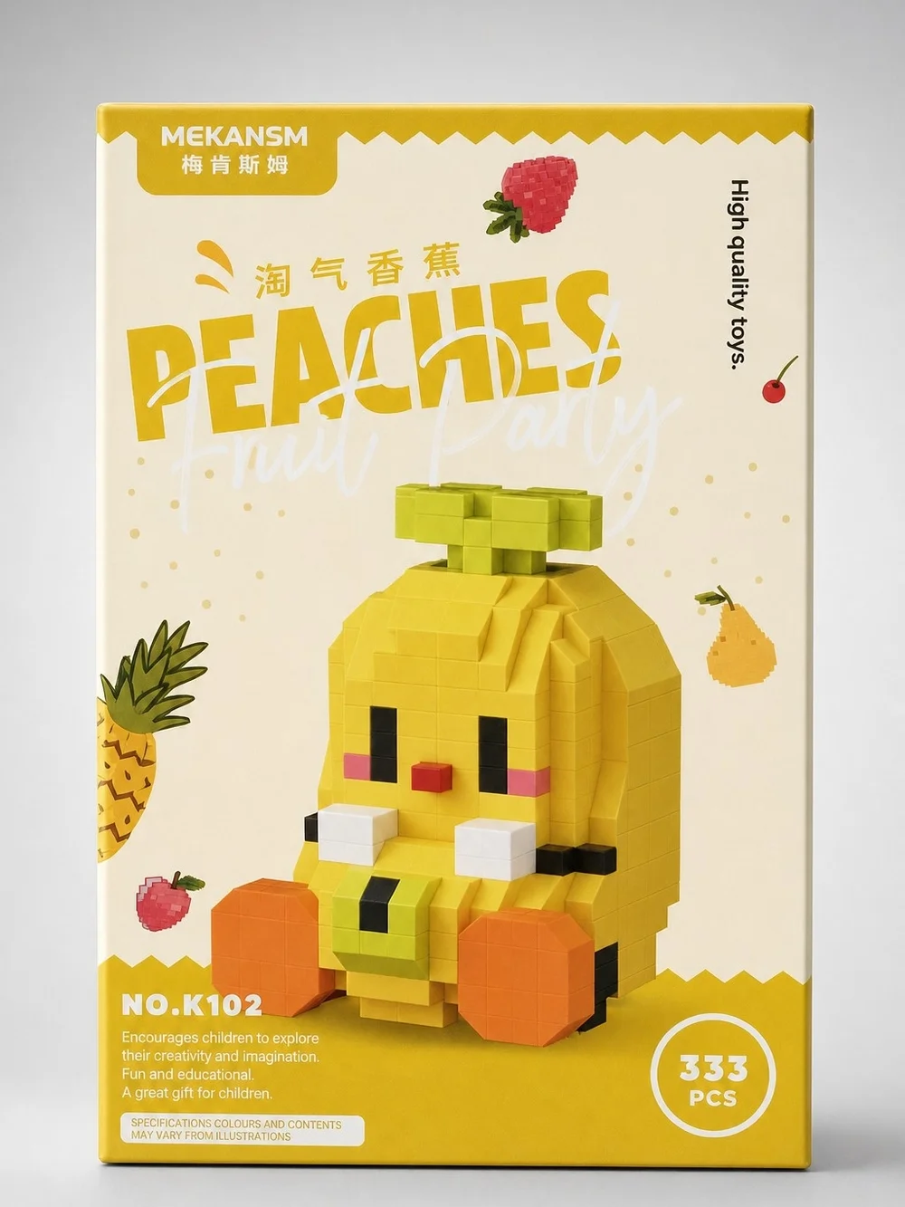 Toys | Lego Mekansm Peaches Banana Building Blocks Toy | Poshmark